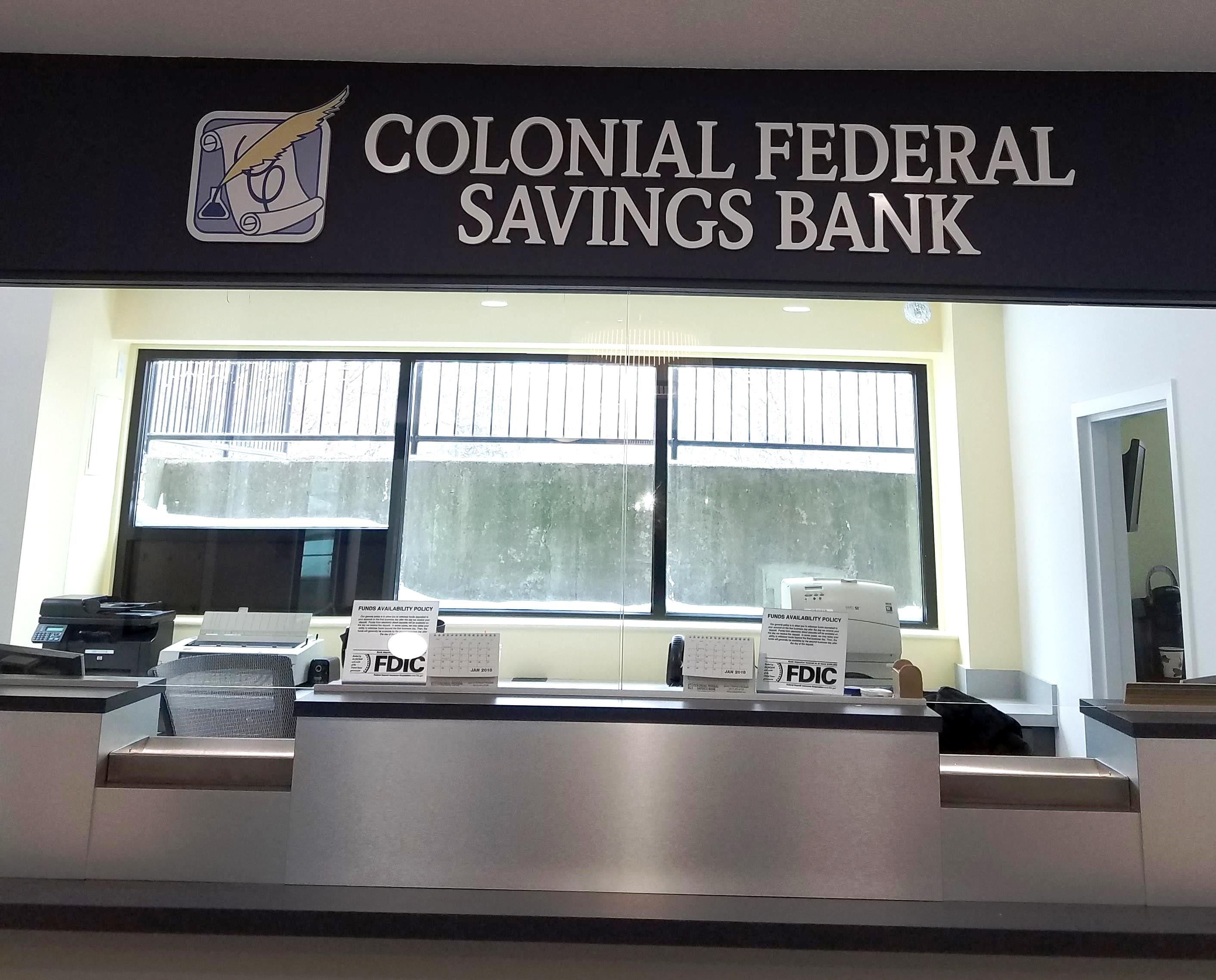 Hours & Locations :: Colonial Federal Savings Bank